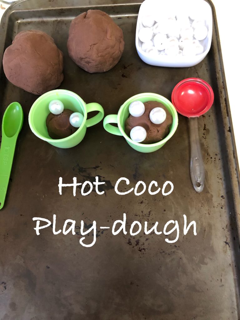 Hot Coco Play-dough - A Flourishing Rose
