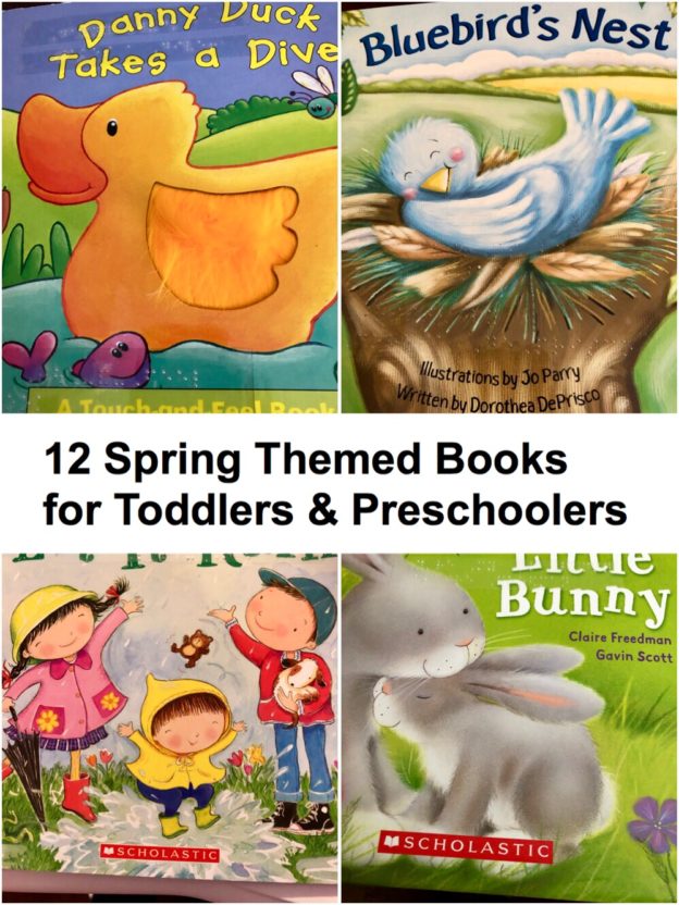 12 Spring Themed Books for Toddlers and Preschoolers - A Flourishing Rose