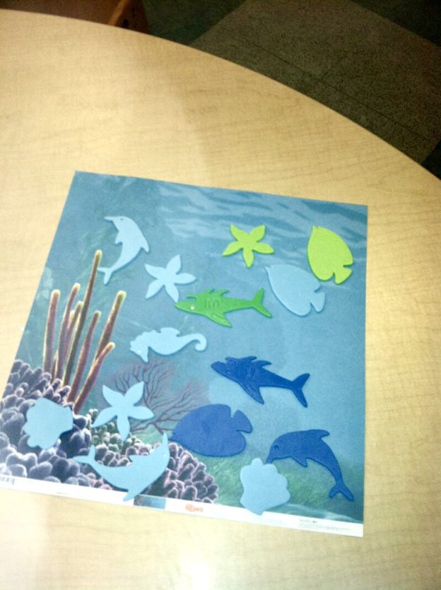 A Simple Ocean Collage - A Flourishing Rose