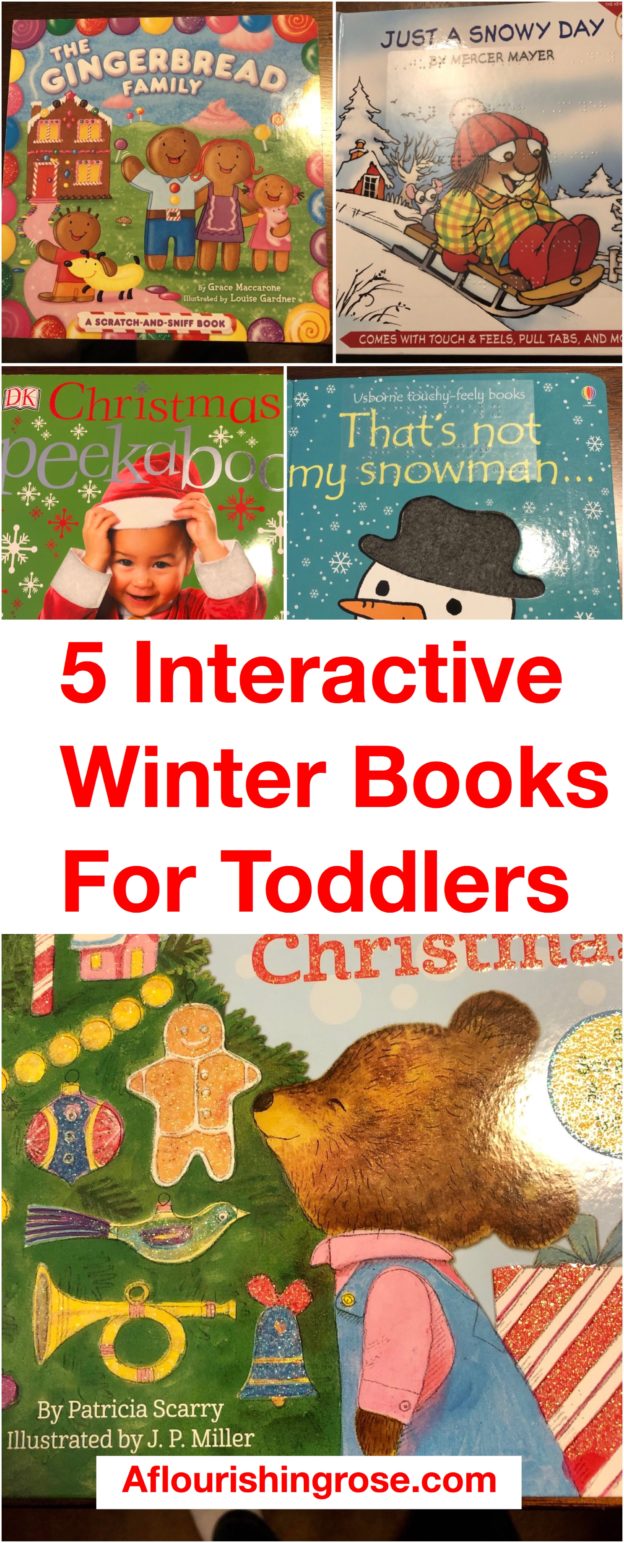 Five Interactive Winter Books for Toddlers - A Flourishing Rose